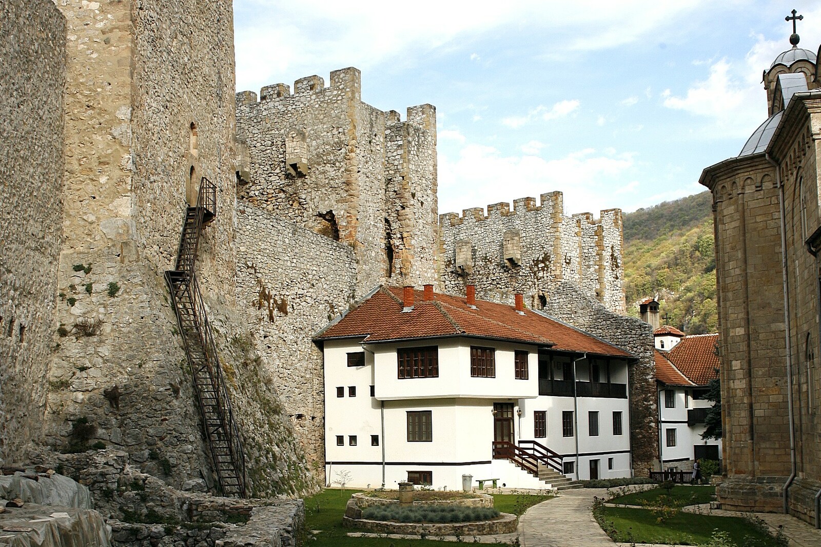 Monastery Manasija : Manasija: Church: Dormitories