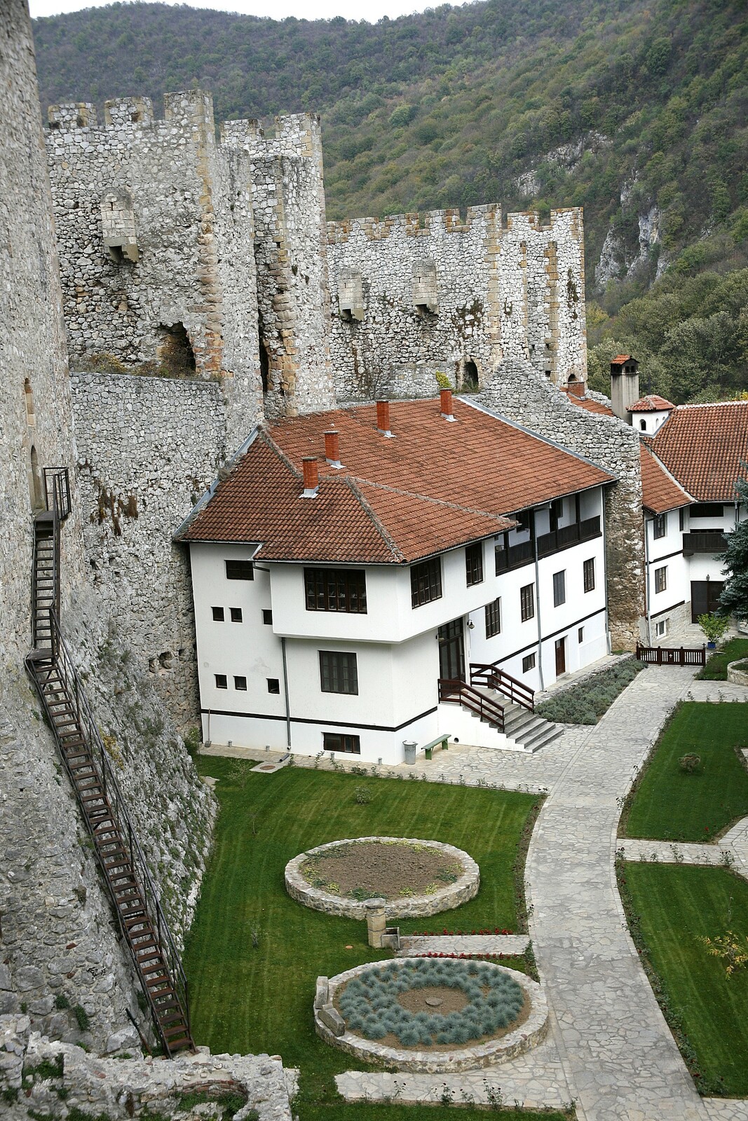 Monastery Manasija : Manasija: Church: Dormitories